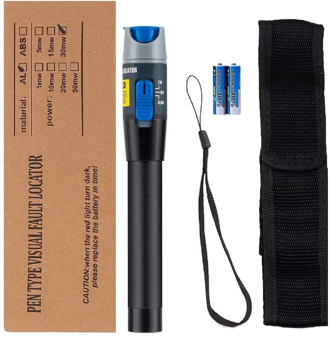 ADS Fiber 20mW vfl Visual Fault Locator - VFL 20km - Fiber Optic Cable ...