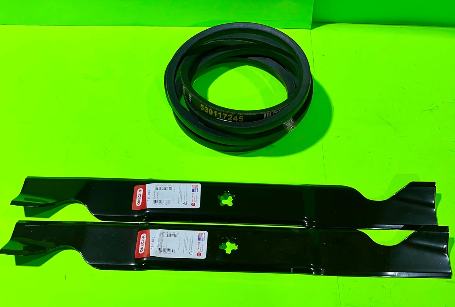 Amazon.com : Lawnmowerpartsworld Deck Blade Belt Kit for AYP Husqvarna ...