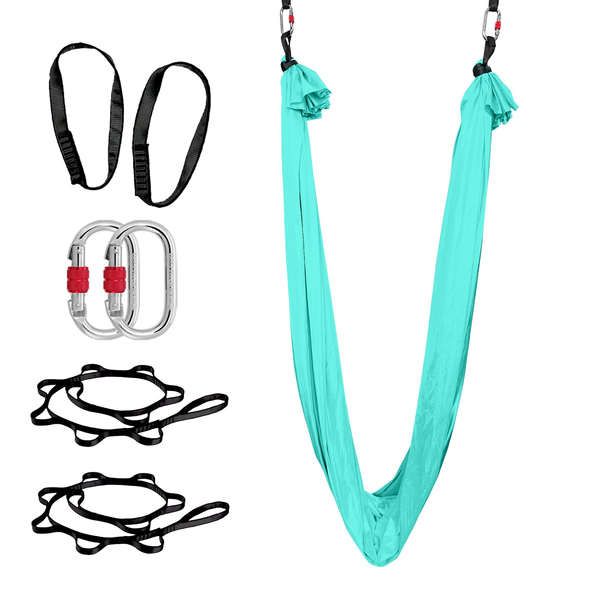 Snapklik.com : PRIORMAN 4M Aerial Yoga Hammock Set Low Stretch Yoga ...