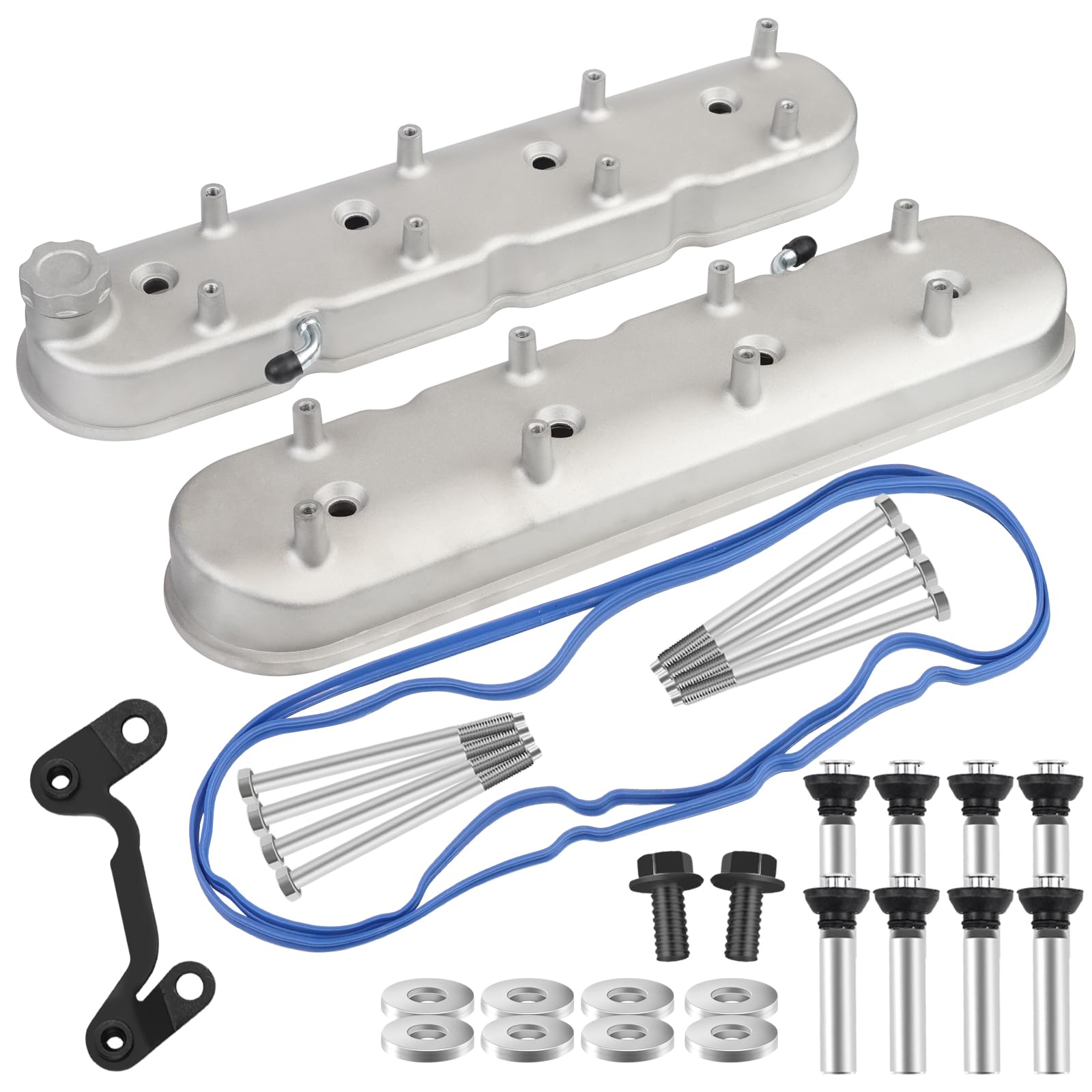 Tall for LS LS1 LS2 LS3 LS6 LS7 Cast Aluminum Valve Covers w/Coil ...