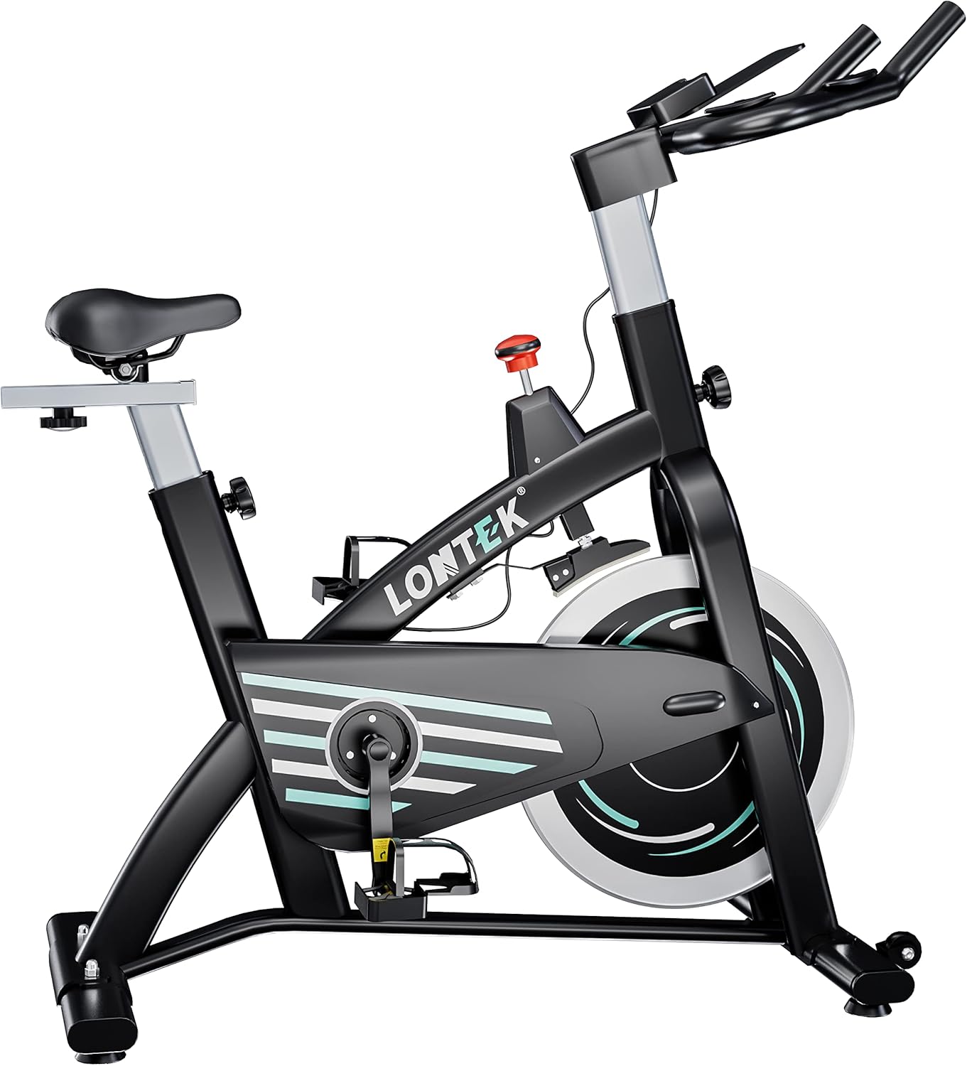 LONTEK Vélo d’appartement-Vélo Maison Cardio- Ecran LCD Multifonction ...