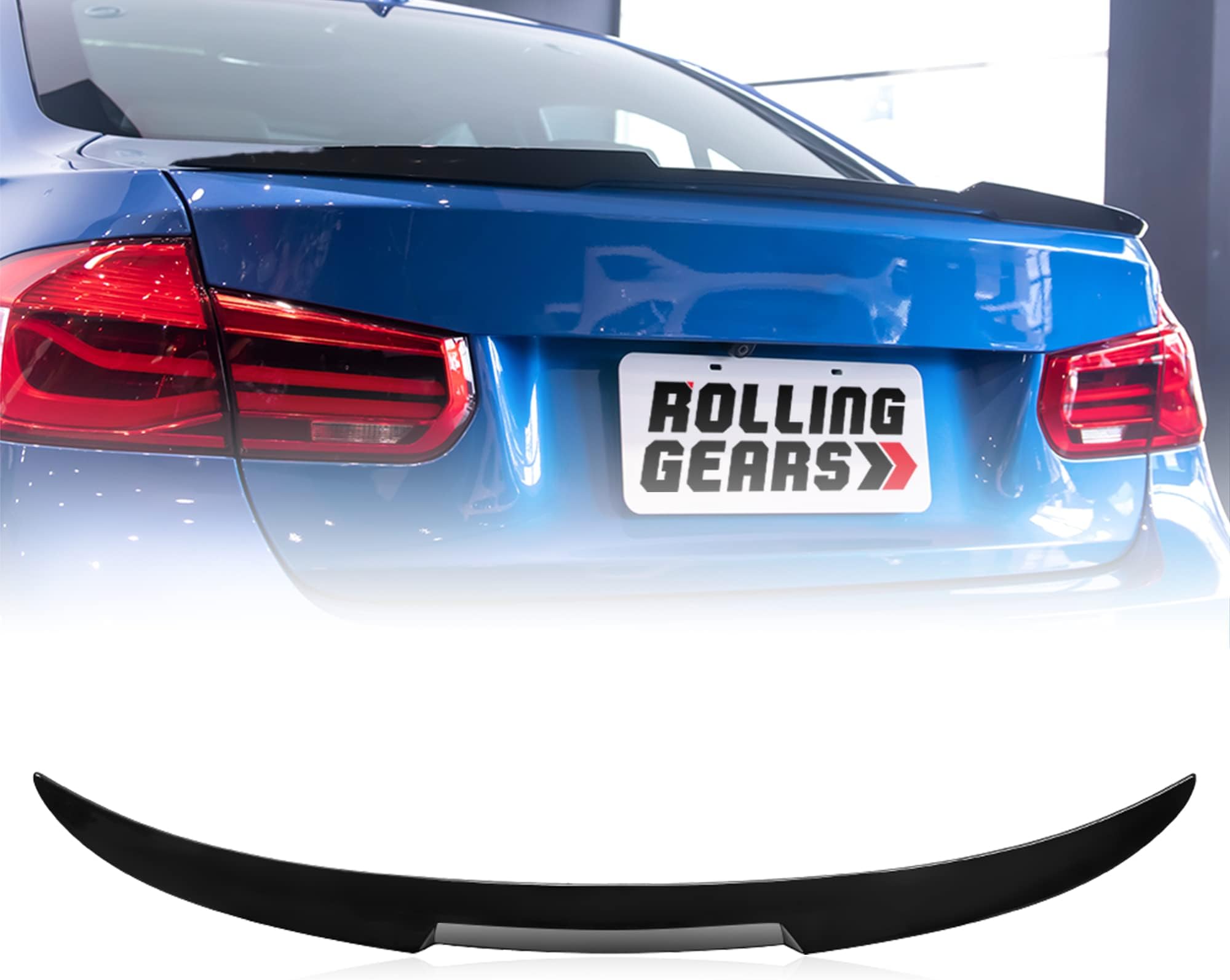 Amazon.com: MIC Rear Trunk Spoiler Wing Fit for 2012-2018 F30 3 Series ...