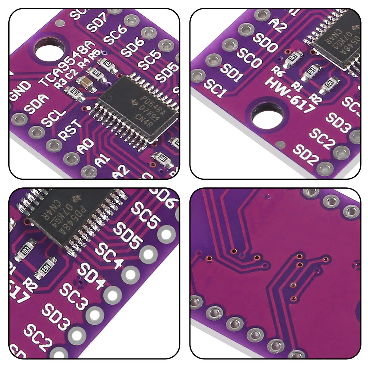 Snapklik.com : 10Pcs TCA9548A I2C IIC Multiplexer Breakout Board Module ...