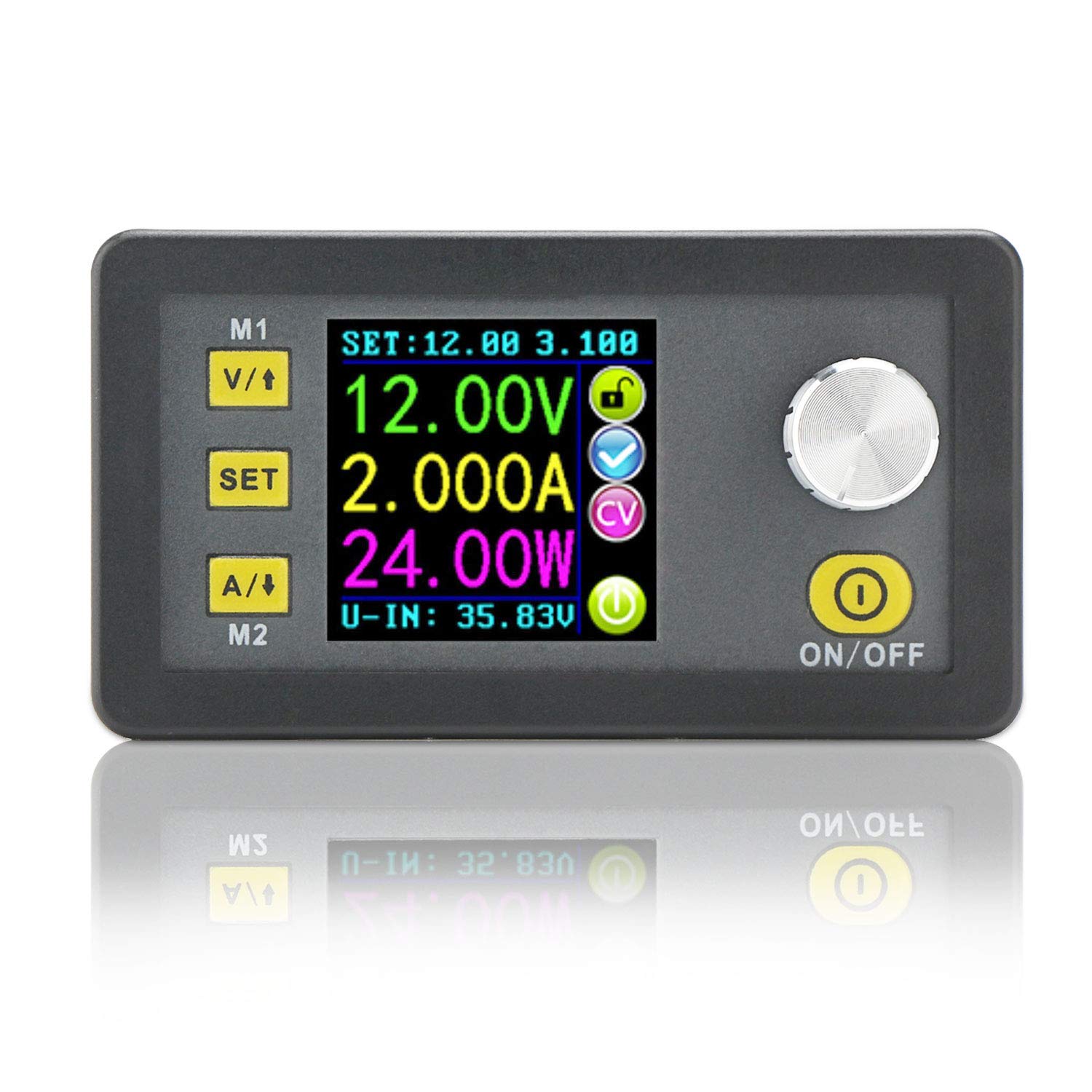 Lcd Voltage Regulator Adjustable Step Down Buck Switching