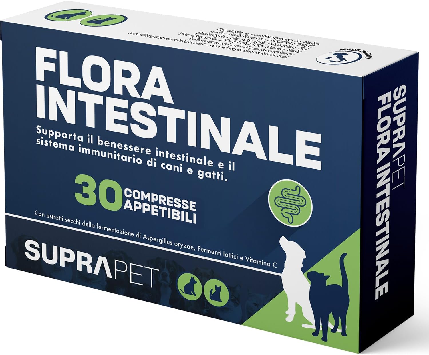 NBF Lanes | Microbiotal Cane, 30 Compresse Appetibili, per Favorire il ...
