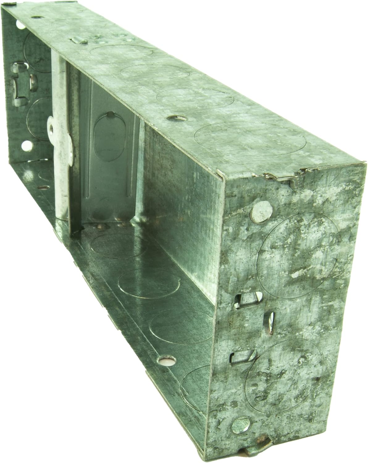 CDL Micro 1 Gang Plus 2 Gang Steel Metal Pattress/Back Box 35mm Deep ...