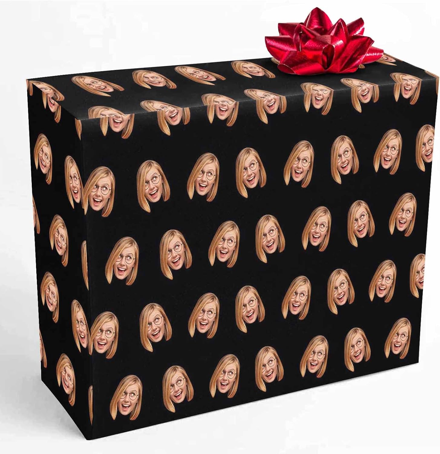 Amazon.com: InterestPrint Customized Face Wrapping Paper, Personalized ...