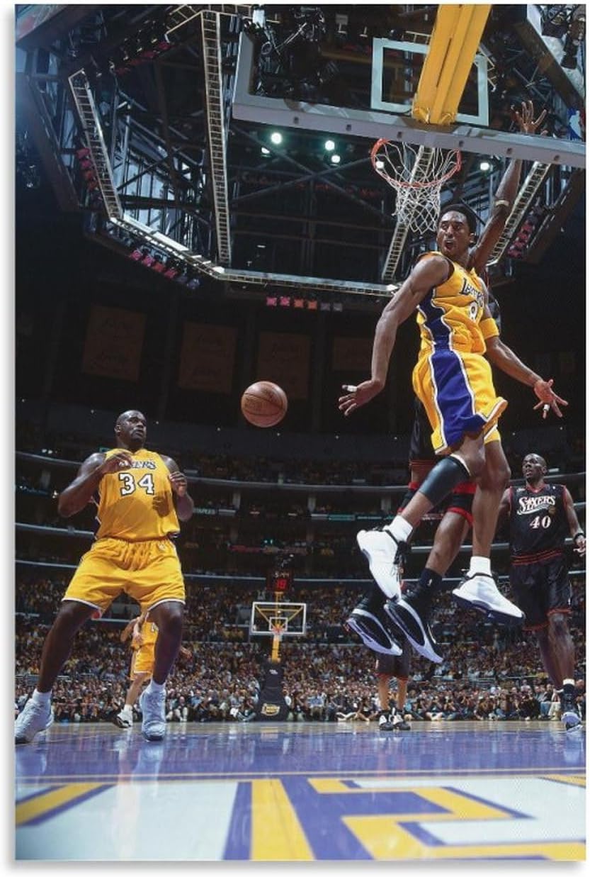Amazon.com: BIAOHAN Kobe Bryant Inspirational Poster Unframed 12"" x 18 ...