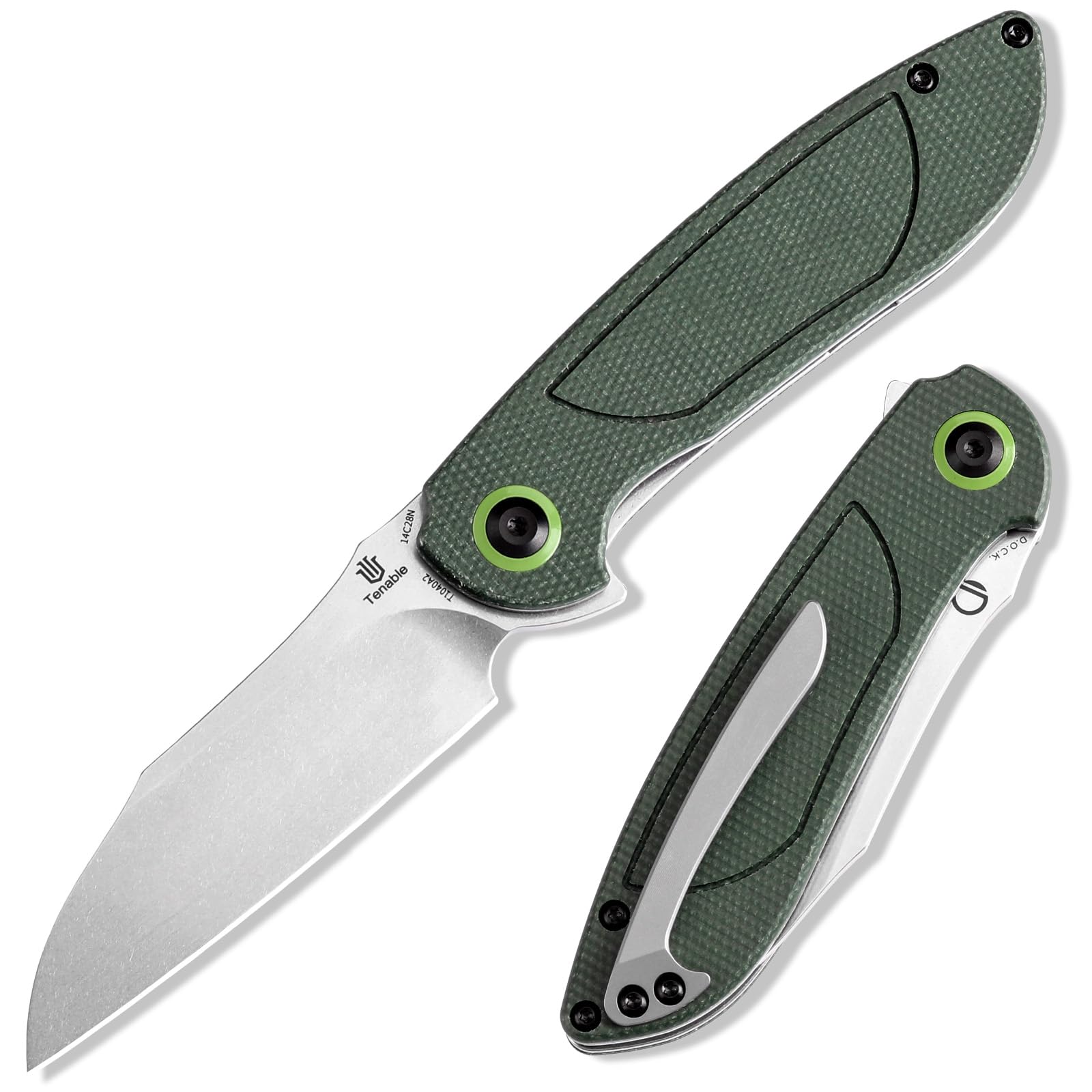 Amazon.com : Tenable Prometheus Pocket Knives, Camping knife 3.29 ...