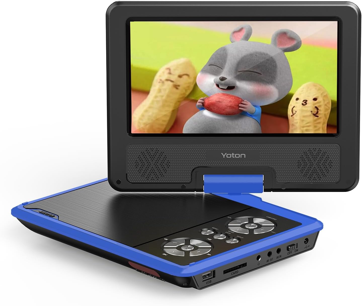 Amazon.com: 11.5" Portable DVD Player for Kids and Car, 9.5" Swivel HD ...