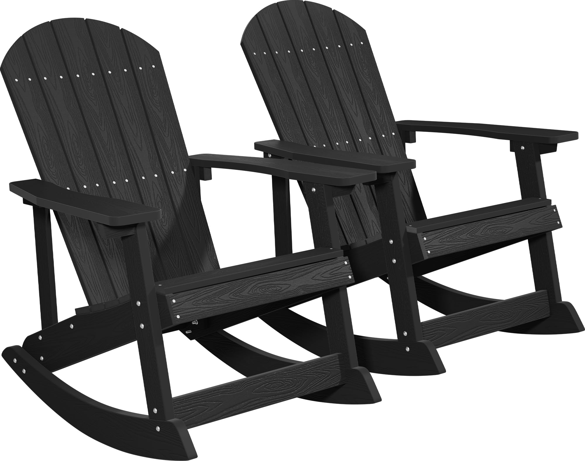 Snapklik.com : YEFU Outdoor Rocking Chairs Set Of 2,Adirondack Rocking ...