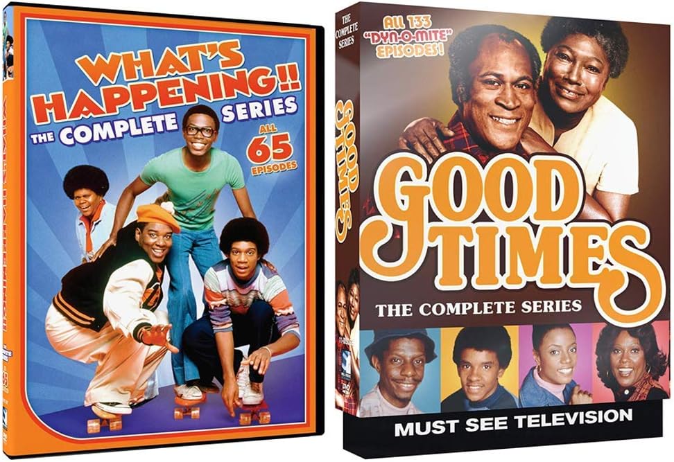 What's Happening & Good Times: Complete 1970s Series DVD Bundle - 198 ...