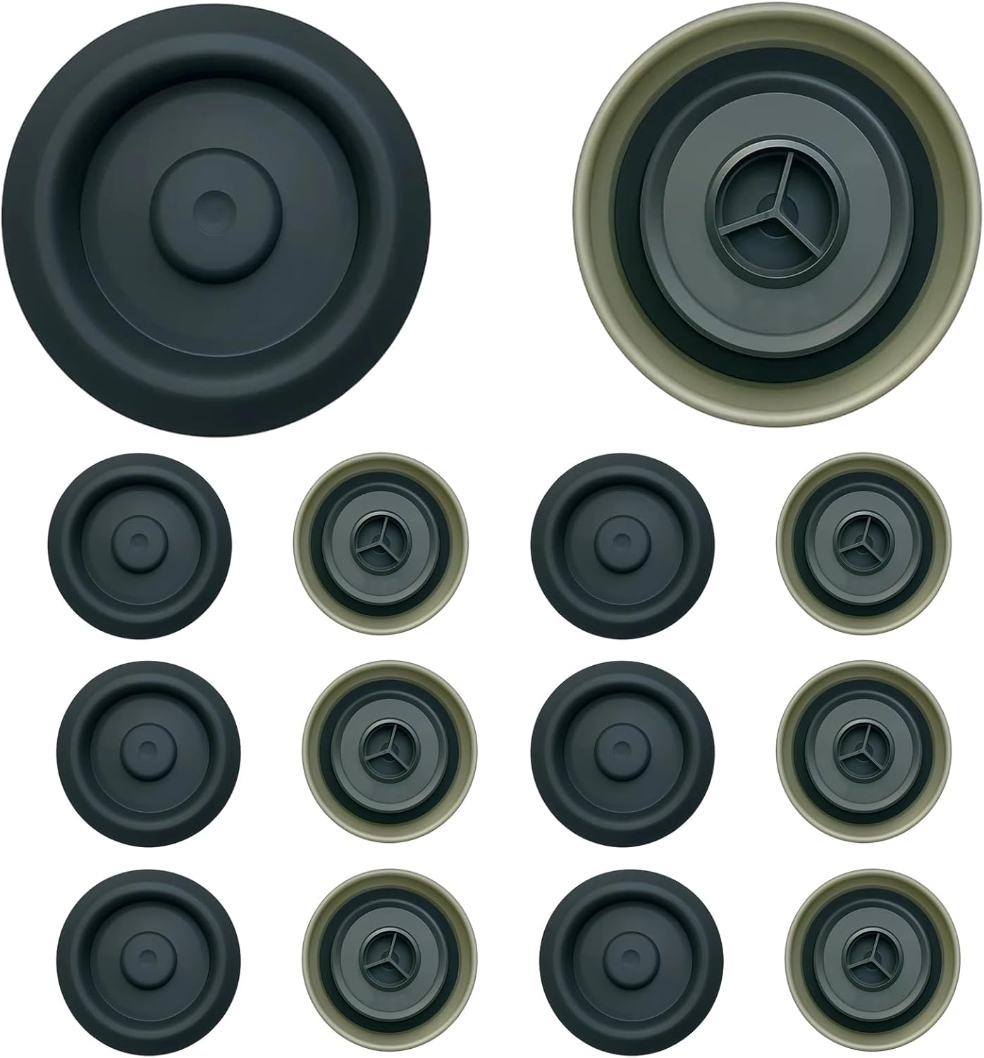 12 x Rubber Plugs 40 mm - Body Plugs for Underbody & Boot - Rubber ...