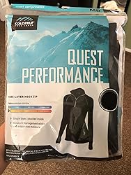Amazon.com: ColdPruf Women's Quest Performance Base Layer 1/4 Zip Mock ...