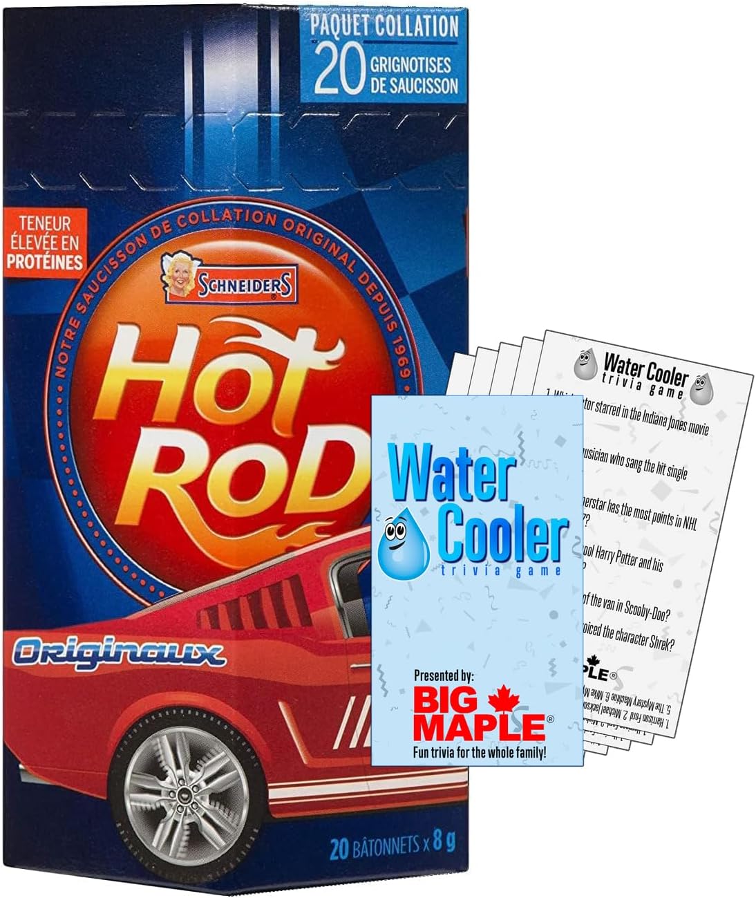 Hot Rod Sausage Snacks Bundle. Includes (1) Package of Schneiders Hot ...