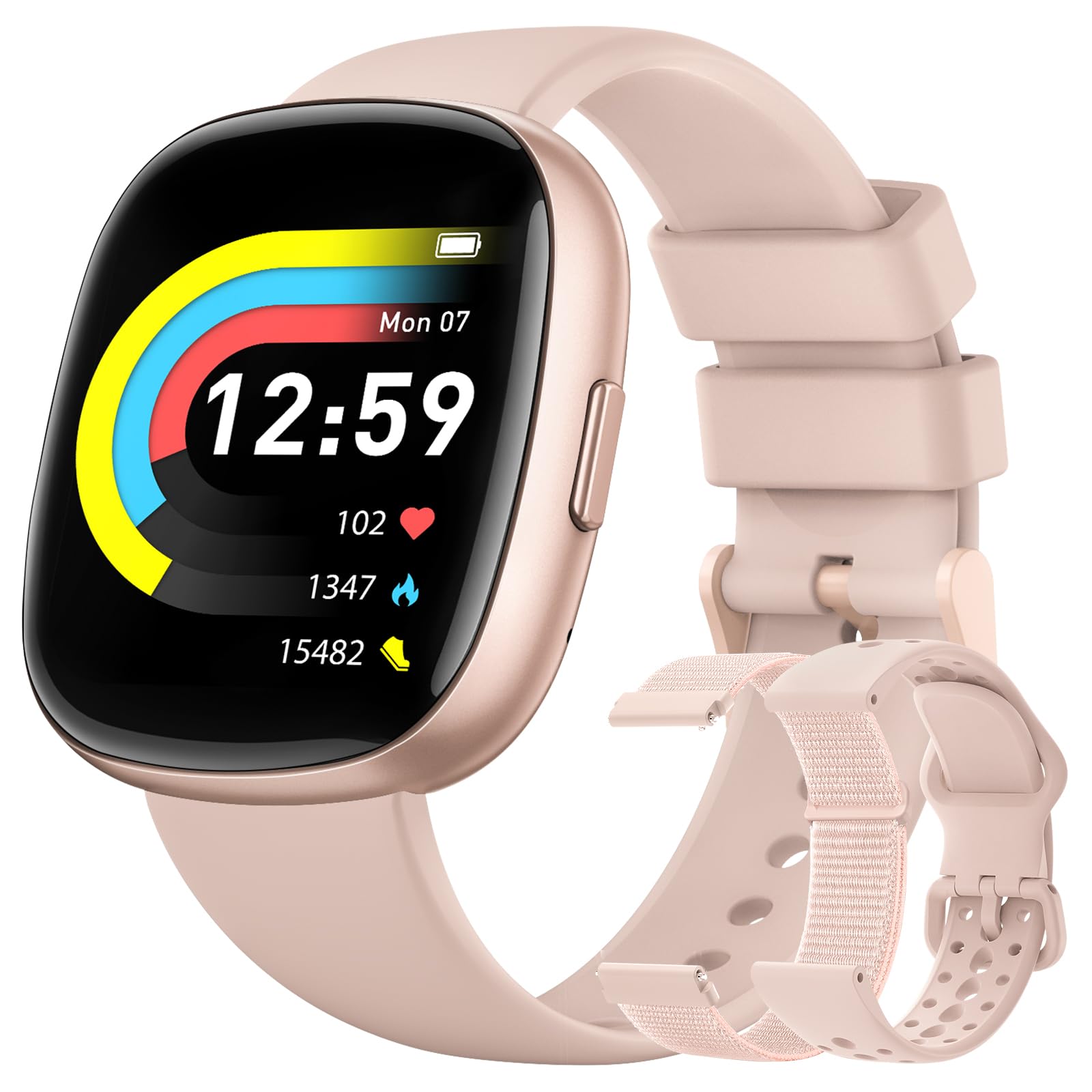 Amazon.com: Smart Watches for Women Fitness Gifts: Fitness Tracker with ...