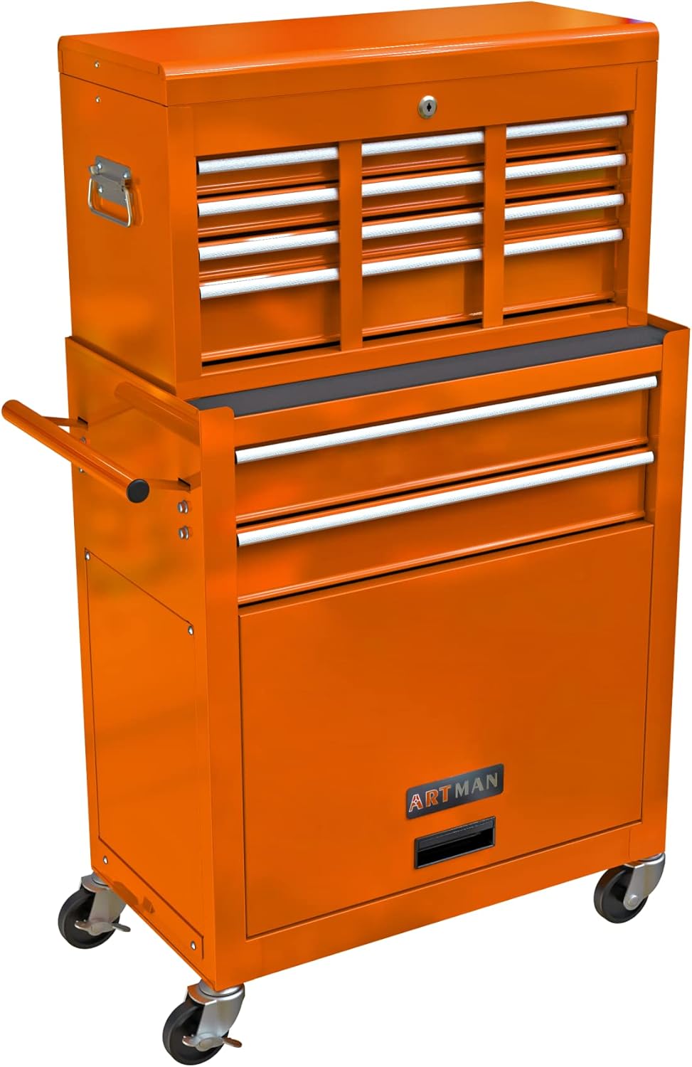 8 Drawer High Capacity Tool Chest With Wheels Tool Barbados Ubuy