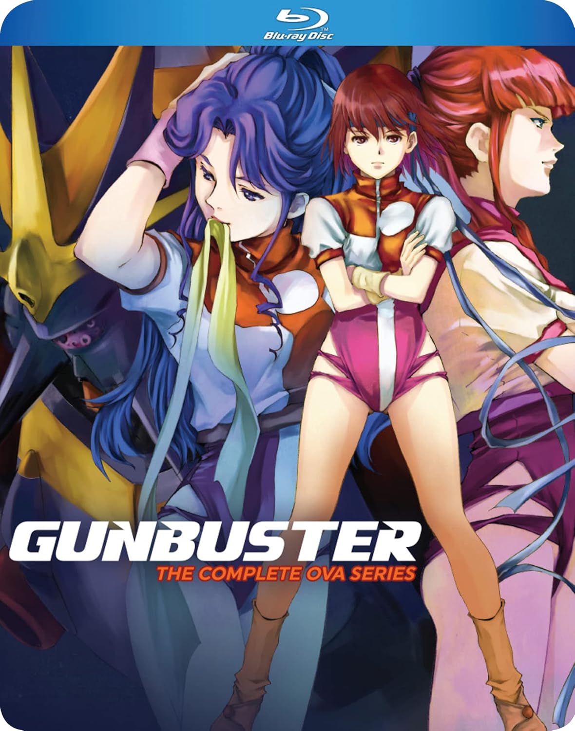 Amazon.com: Gunbuster Complete Original OVA Series [Blu-ray] : Noriko Hidaka, Hideaki Anno ...