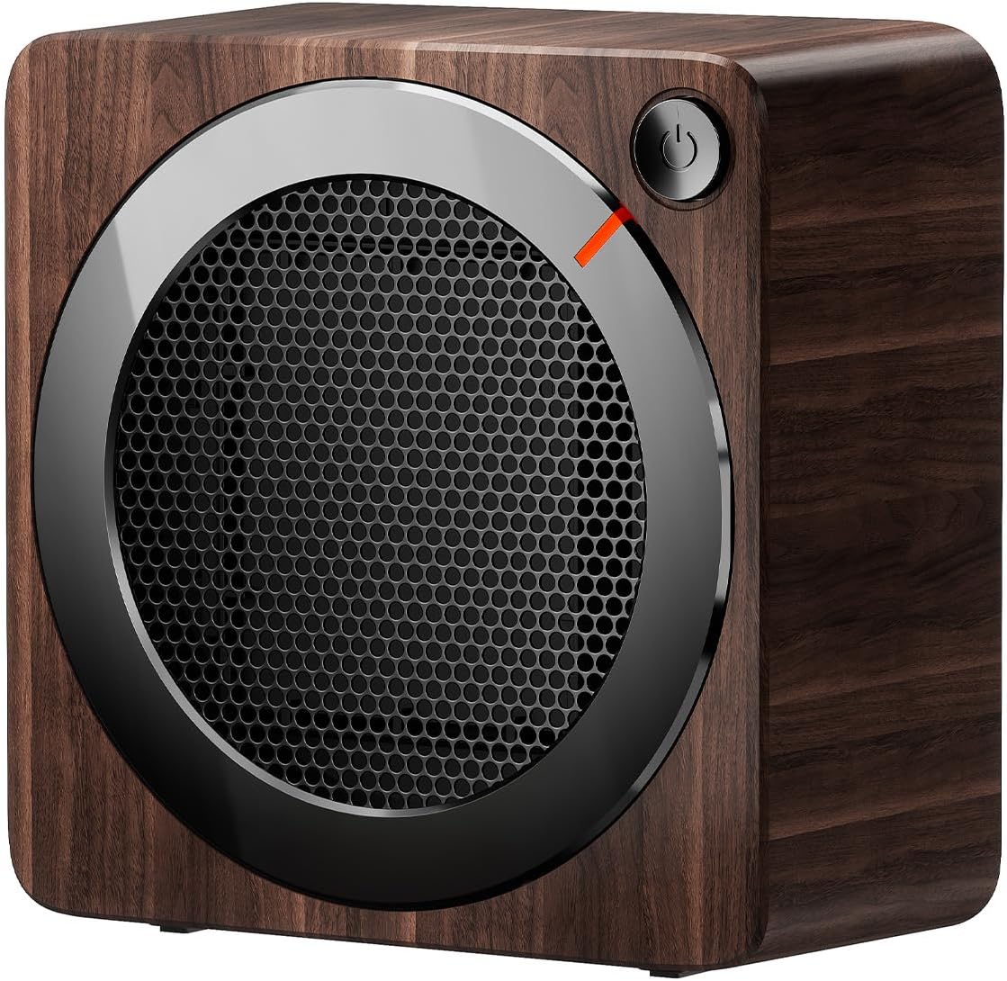 Amazon.com: Lmkeji Space Heater,600W Small Desk Heater for Indoor Use ...