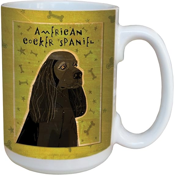 Amazon.co.jp: Tree-Free Greetings sg44058 Black American Cocker Spaniel ...