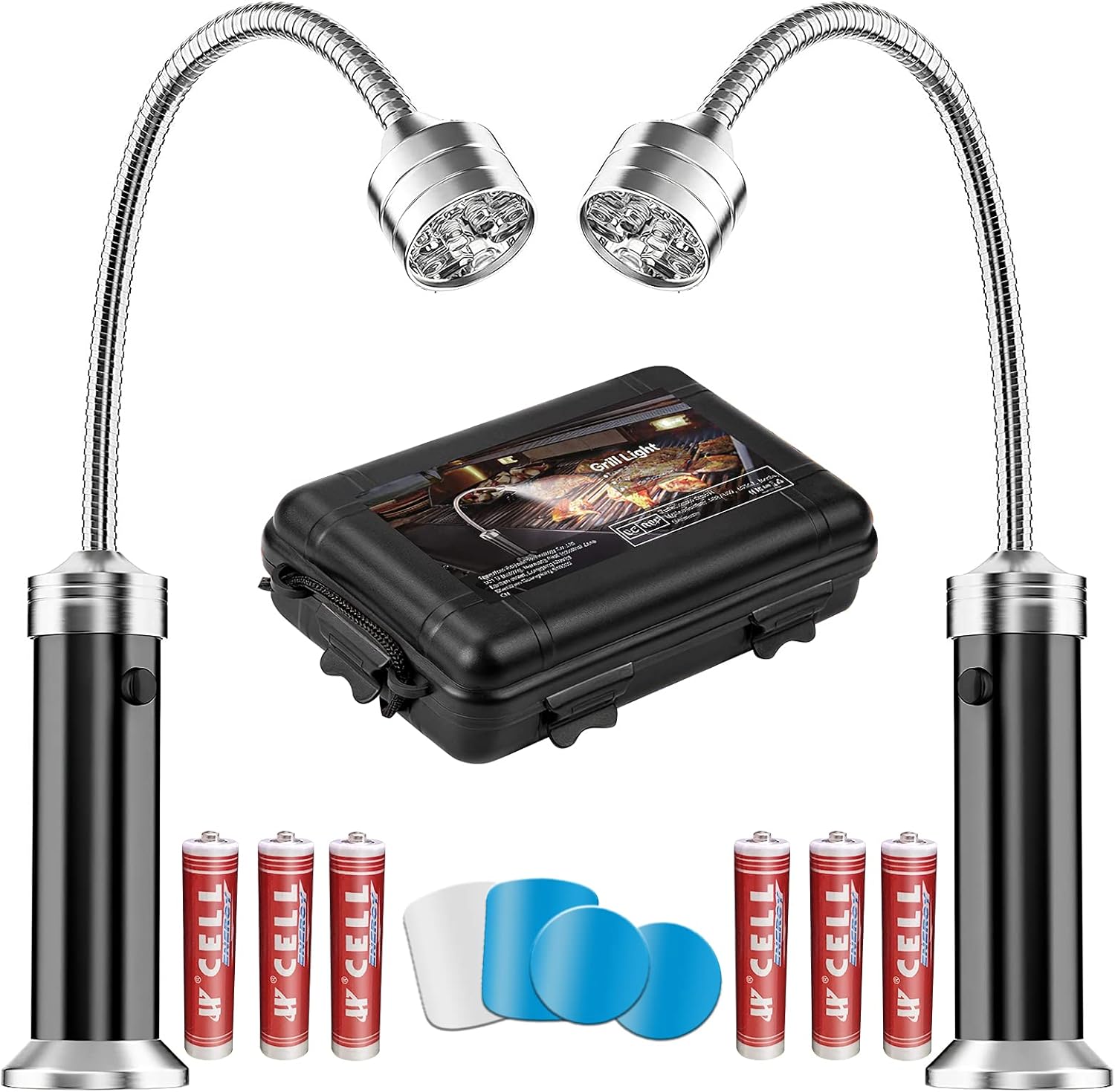 BBQ Grill Light Magnetic Base LED Grill Lights with 360 Degree Flexible ...