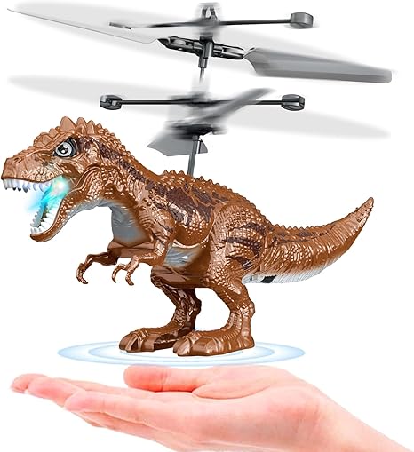 Amazon.com: KPPIT Dinosaur Toys, Remote Flying Dinosaur Drone Infrared ...
