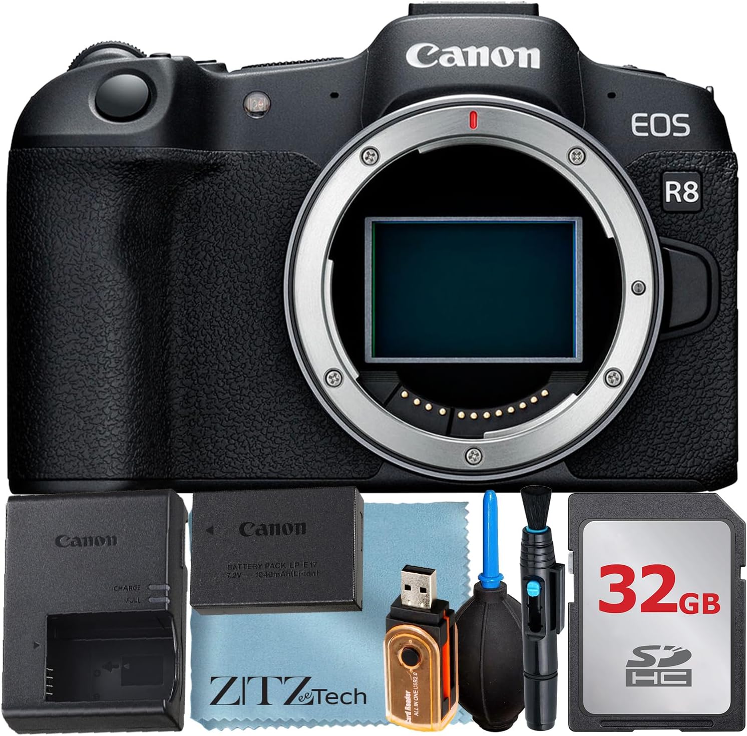 Amazon Canada: Canon EOS R8 Mirrorless Camera (Body Only) with 32GB ...