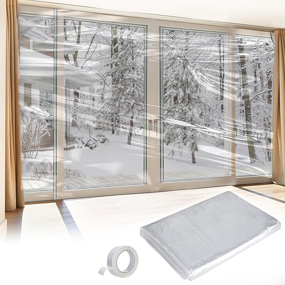 Apipi Patio Door Window Insulation for Winter - 87 × 118 in Thicken ...