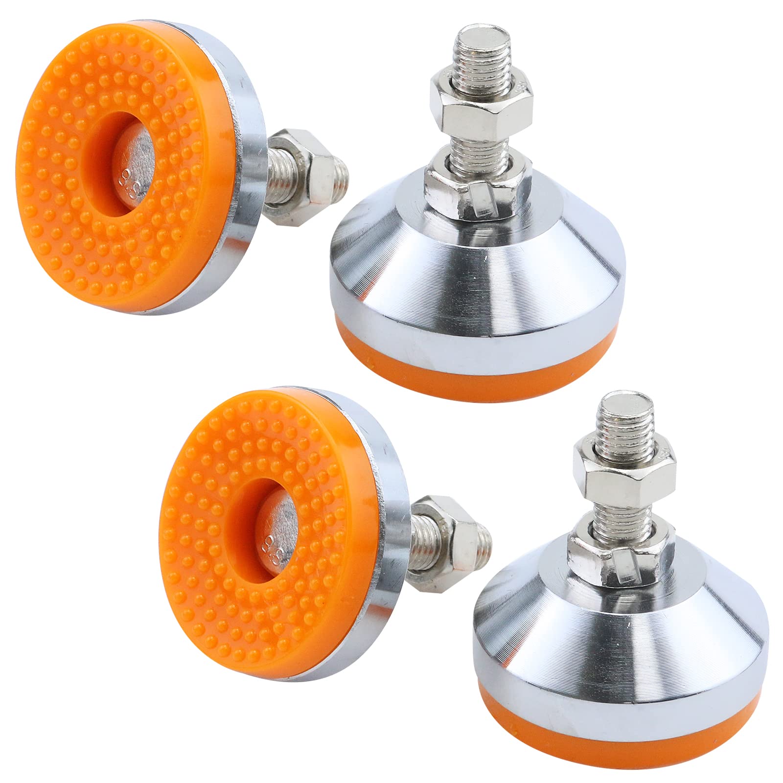 Amazon.com: Antrader M12 Thread Adjustable Leg Leveler Carbon Steel ...