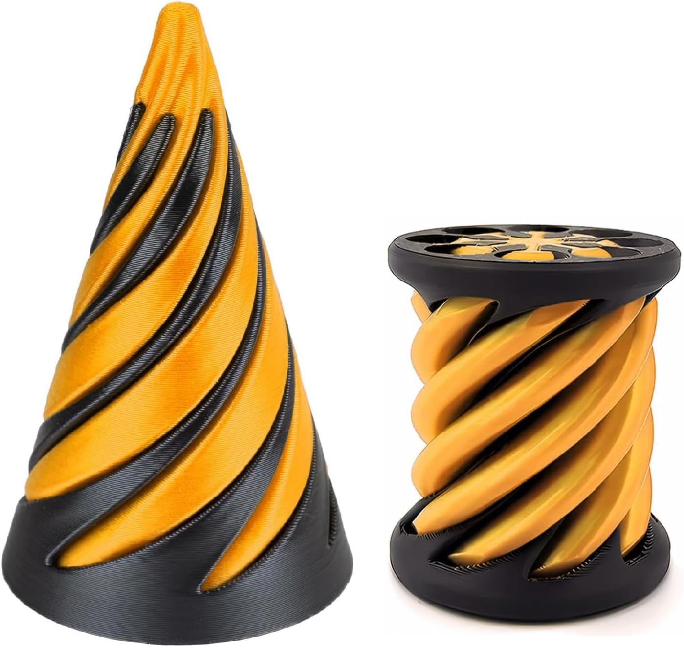 Amazon.com: Impossible Cone Spiral Fidget Toy, 3D Printed Illusion ...