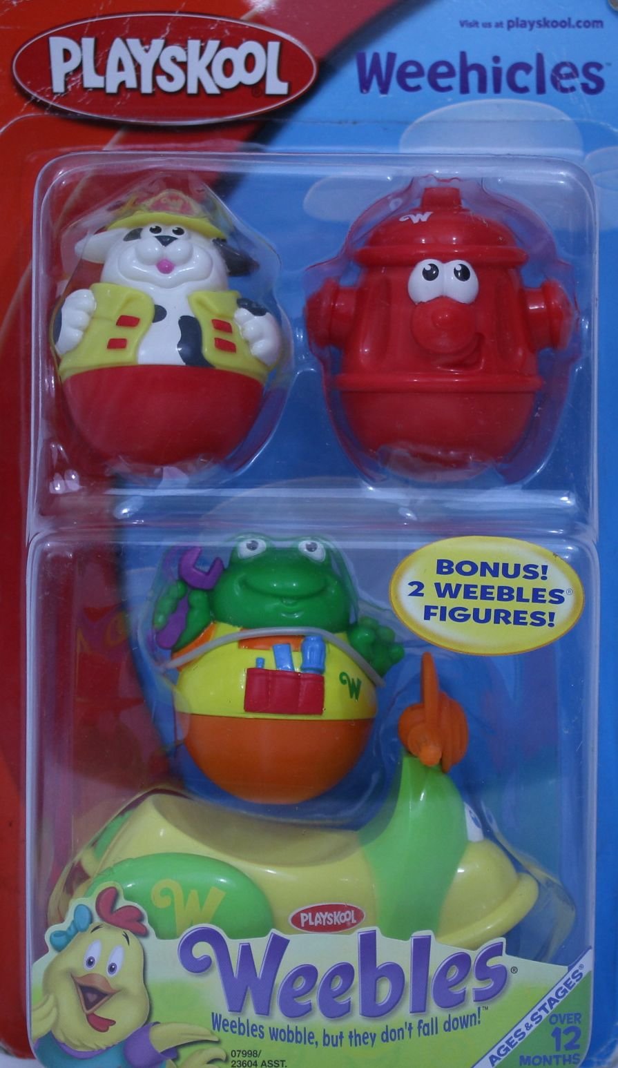 Weebles Weehicles Includes Zeebo Weebitty Fireman Plug Fire Hydrant ...