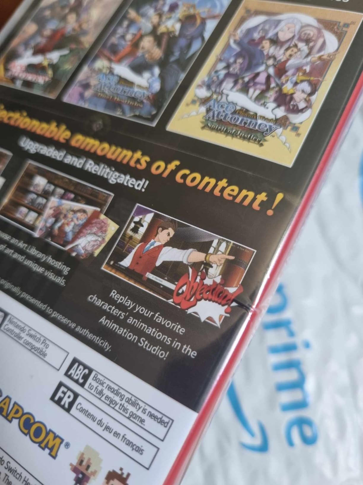 Capcom Apollo Justice: Ace Attorney Trilogy Nintendo Switch Game ...