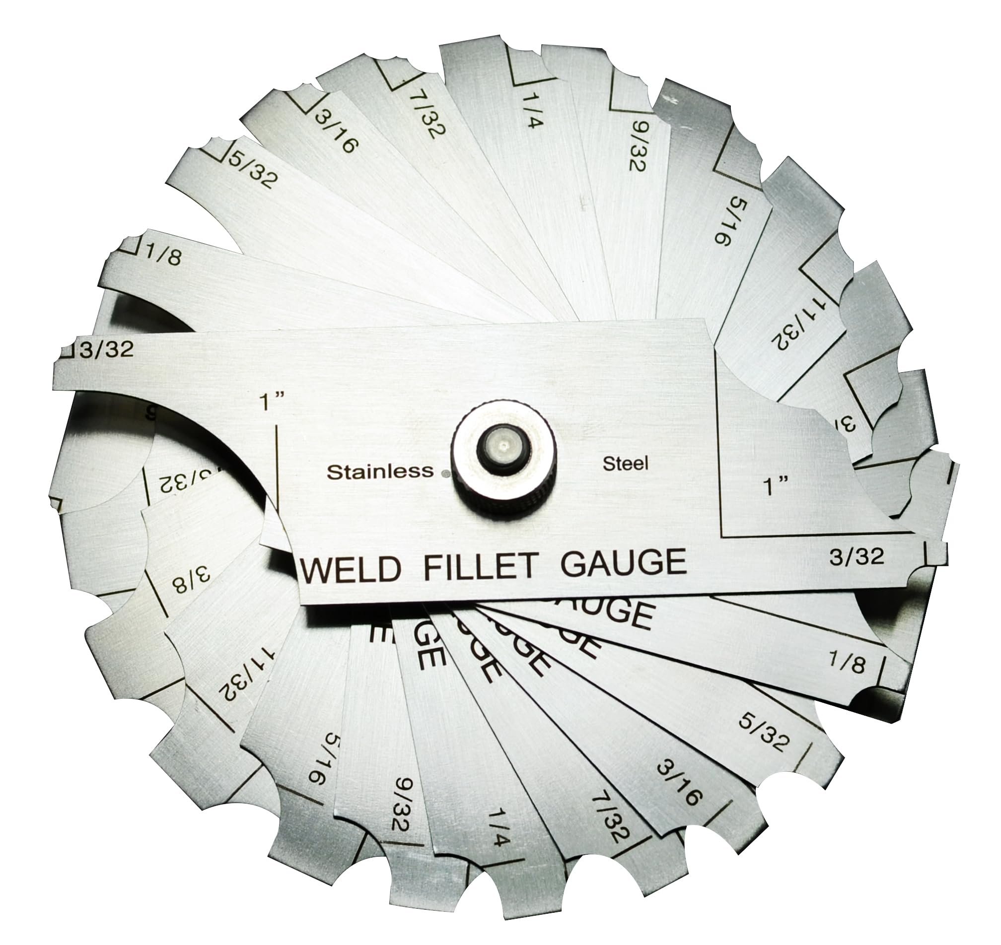 Snapklik.com : RIVERWELD 12 Piece Fillet Weld Set 1/32" Increments To 1/2"