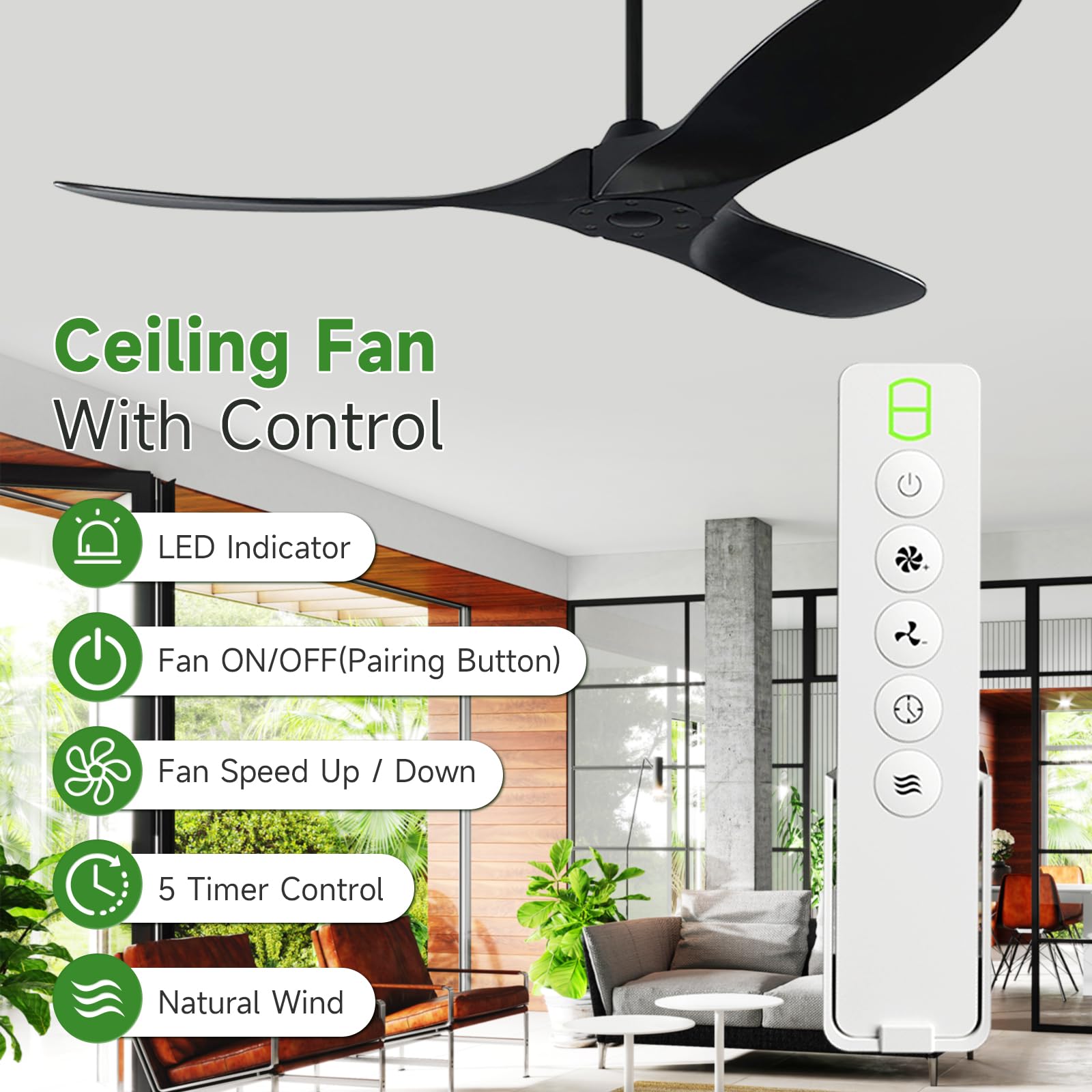 Plane Propeller Ceiling Fan