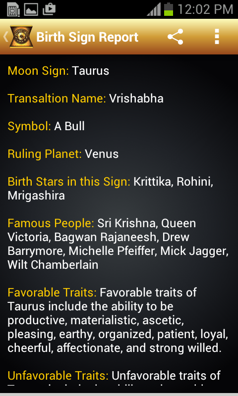 BirthChart - App on Amazon Appstore