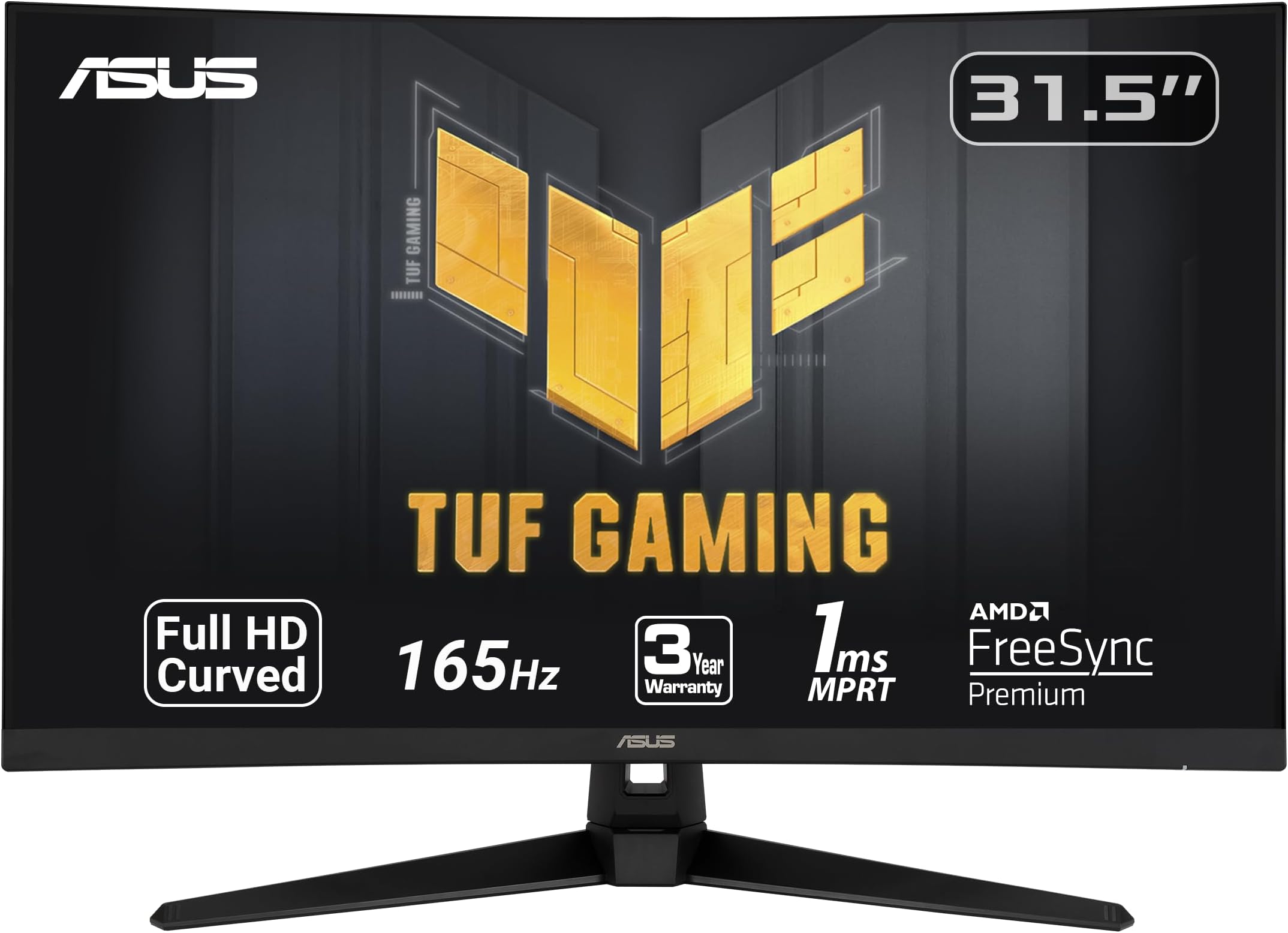 ASUS TUF Gaming 32" 1080P Curved Monitor (VG328H1B) - Full HD, 165Hz ...