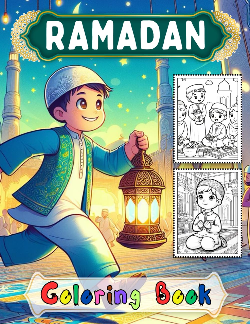 Amazon.com: Ramadan Coloring Book: planner and Coloring Book for ...