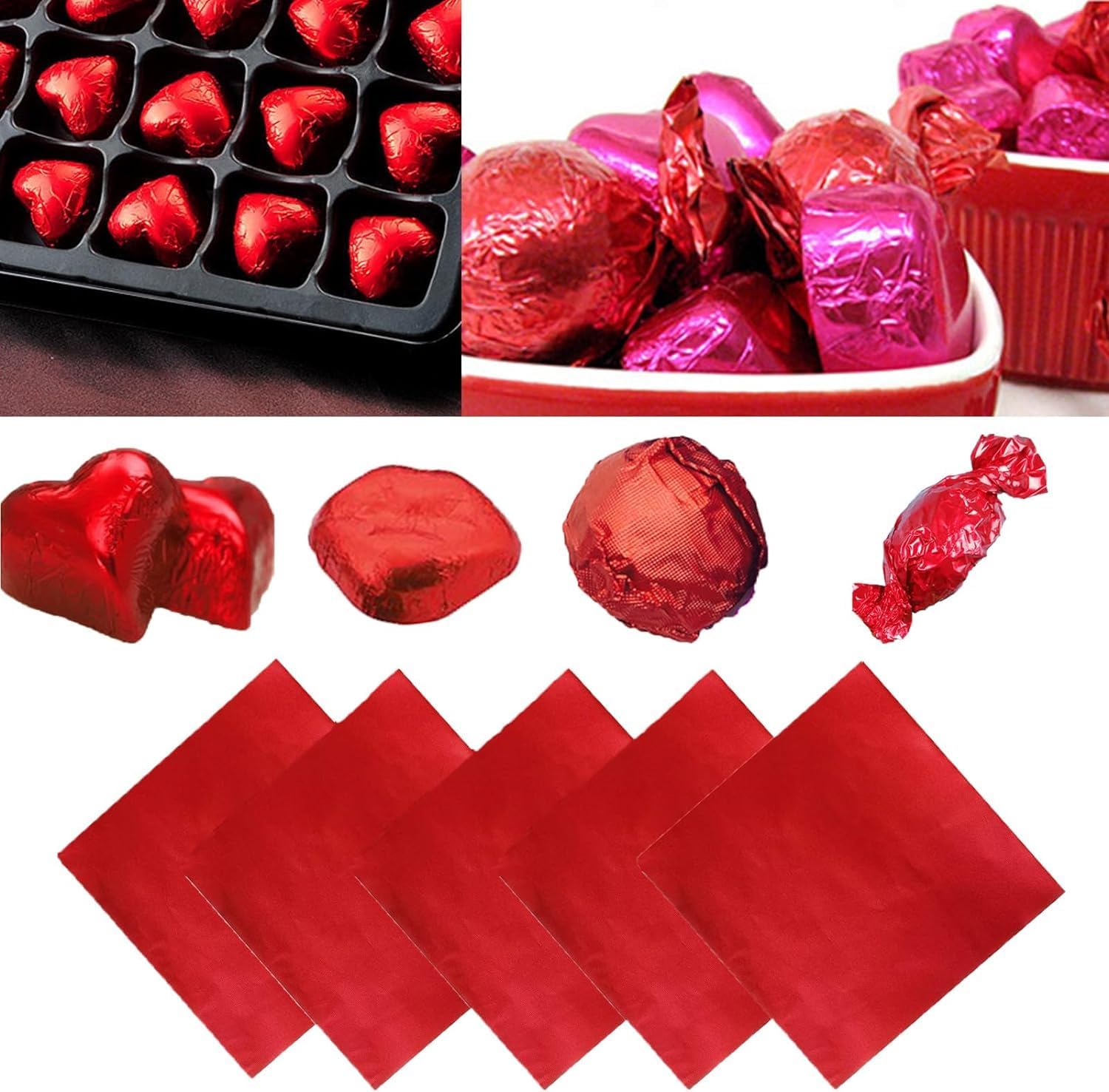 Perfect Pricee Aluminum Chocolate Wrapper Foil Chocolate Candy Wrappers ...