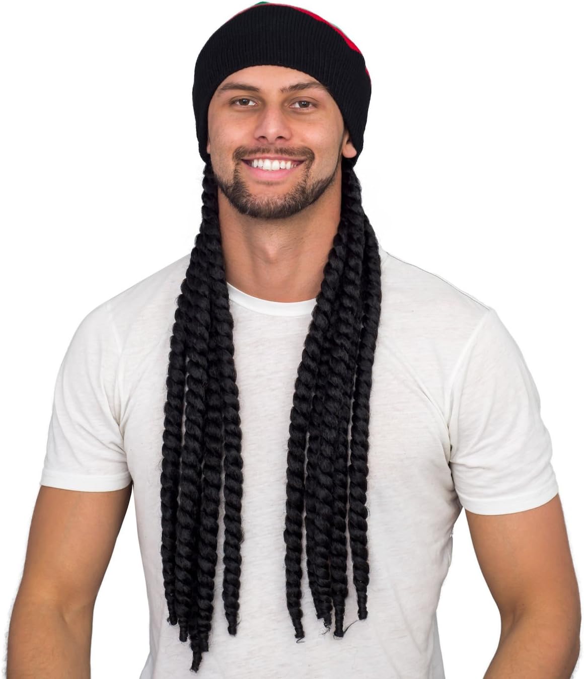 Amazon.com: Costume Agent Rasta Dreadlocks Jamaican Deluxe Costume ...