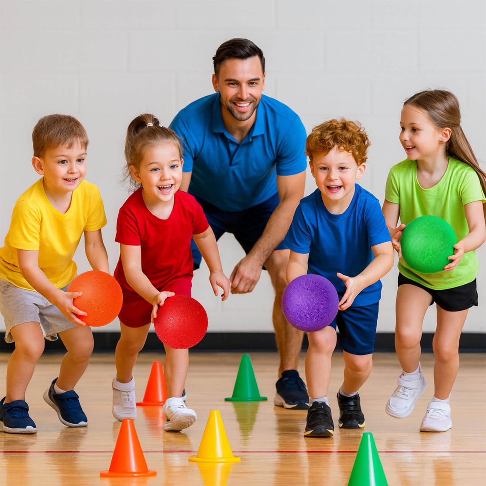 Snapklik.com : Shindel 6PCS Playground Ball