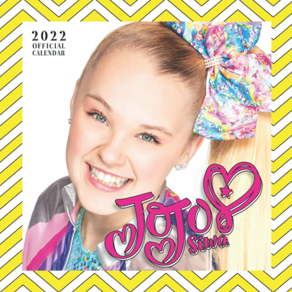 2022 Calendar Jojo Siwa Jojo Siwa Official 2022 Calendar Notes ...