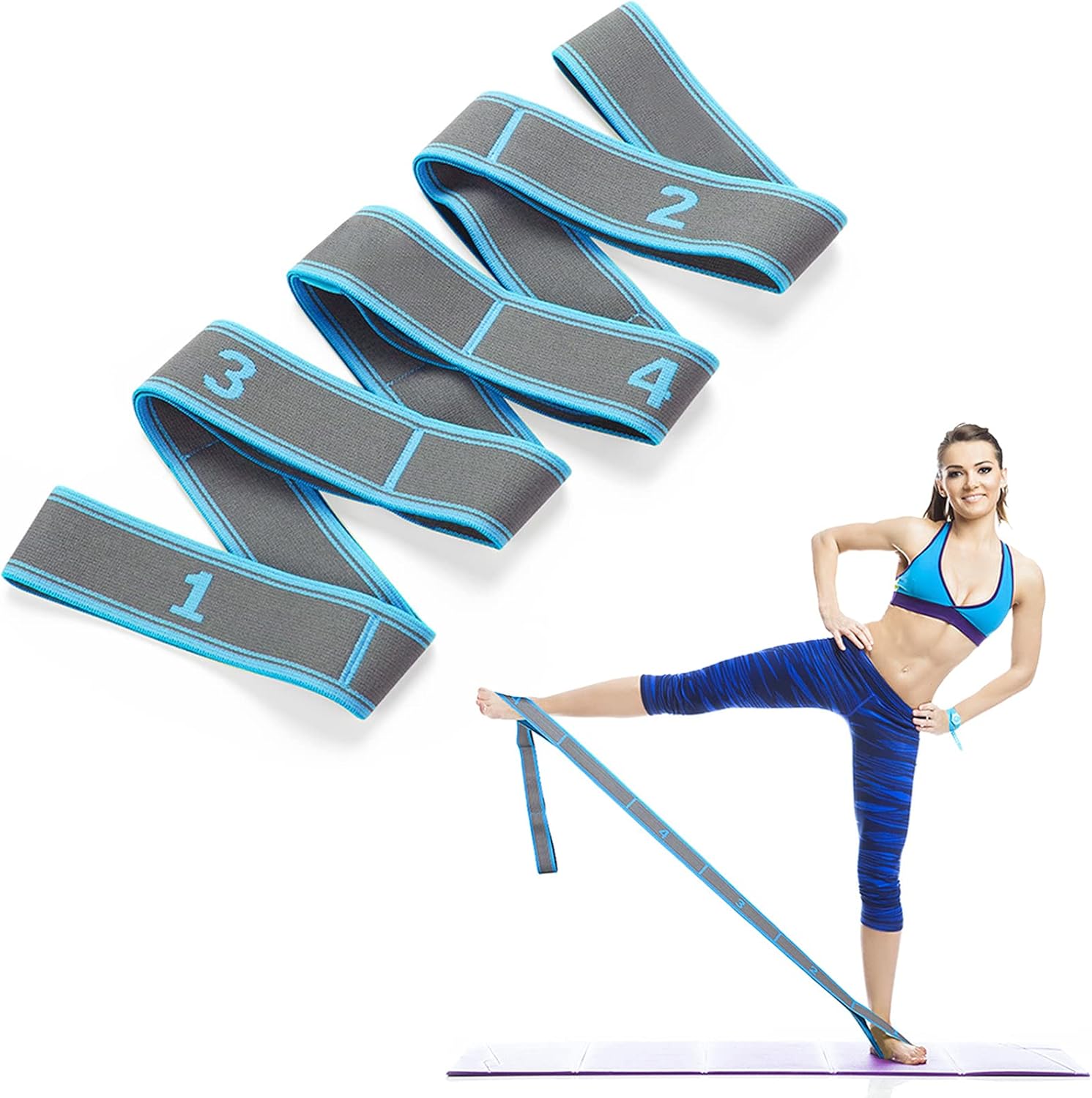 RUIAO Ligas de Resistencia para Ejercicio, Bandas de Resistencia para ...