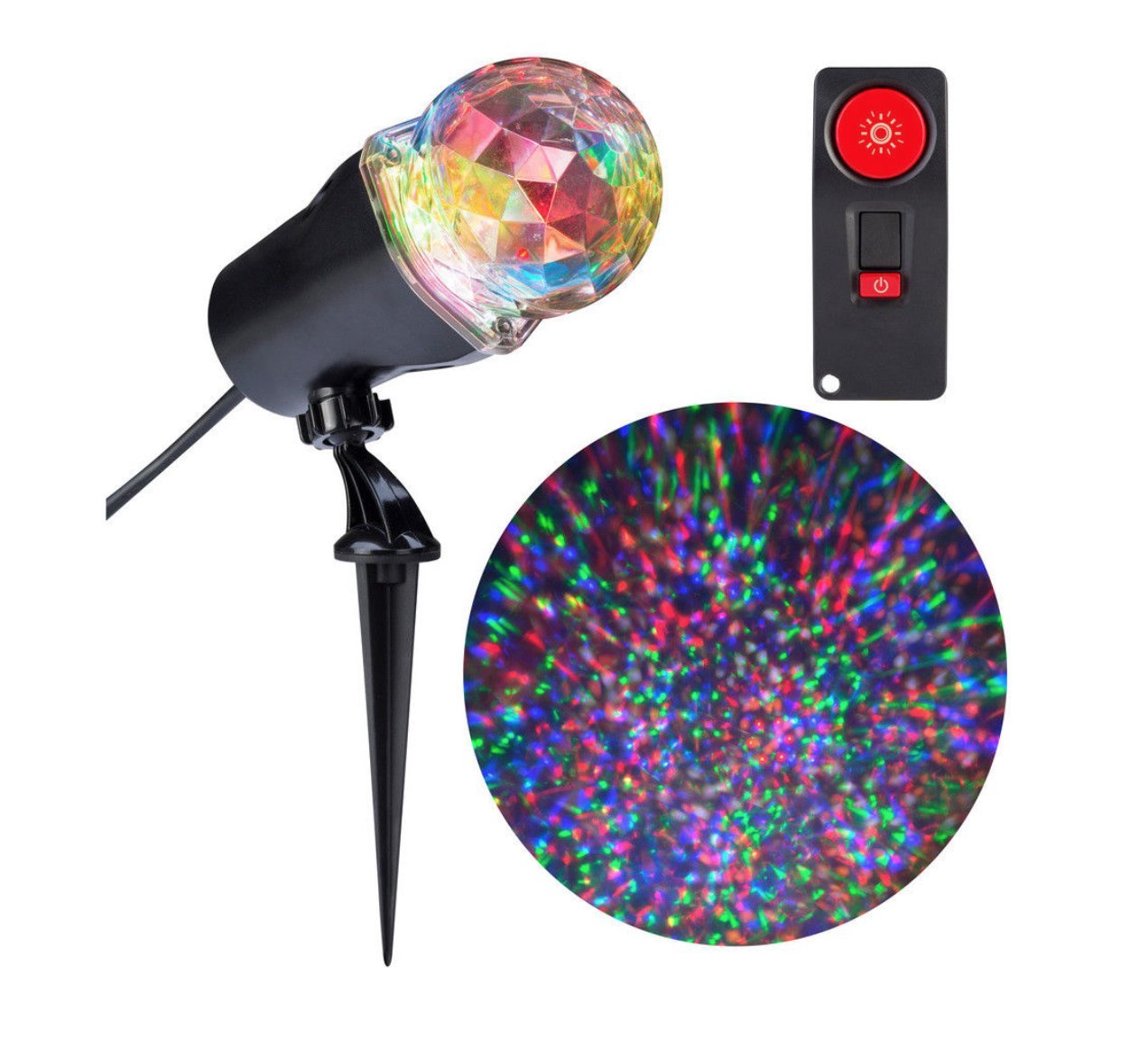Buy Lightshow LED Kaleido Light Show Projection Spotlight with Ground ...