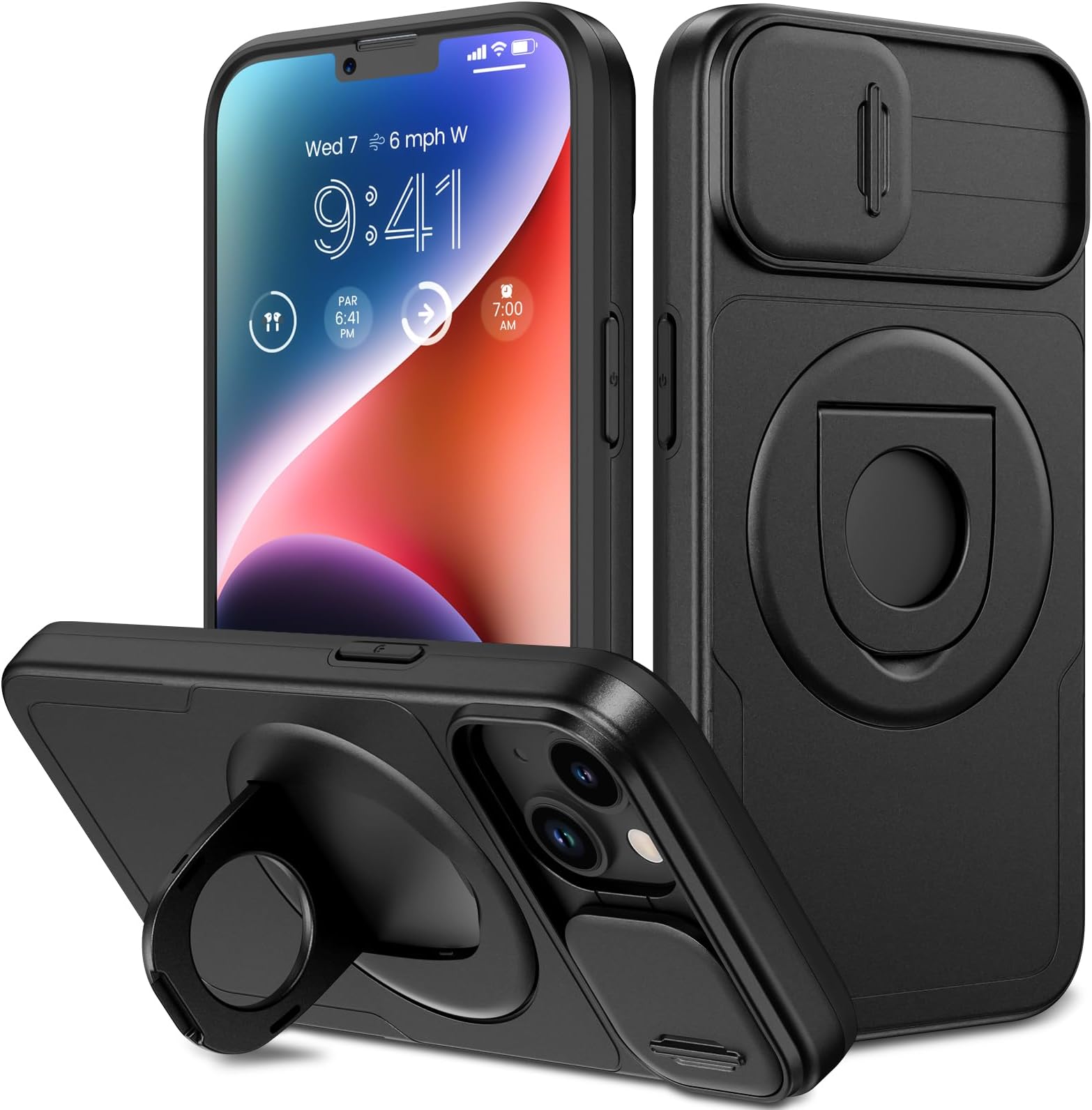 Amazon.com: SUPFINE for iPhone 14 Case & iPhone 13 Case, [10 FT ...