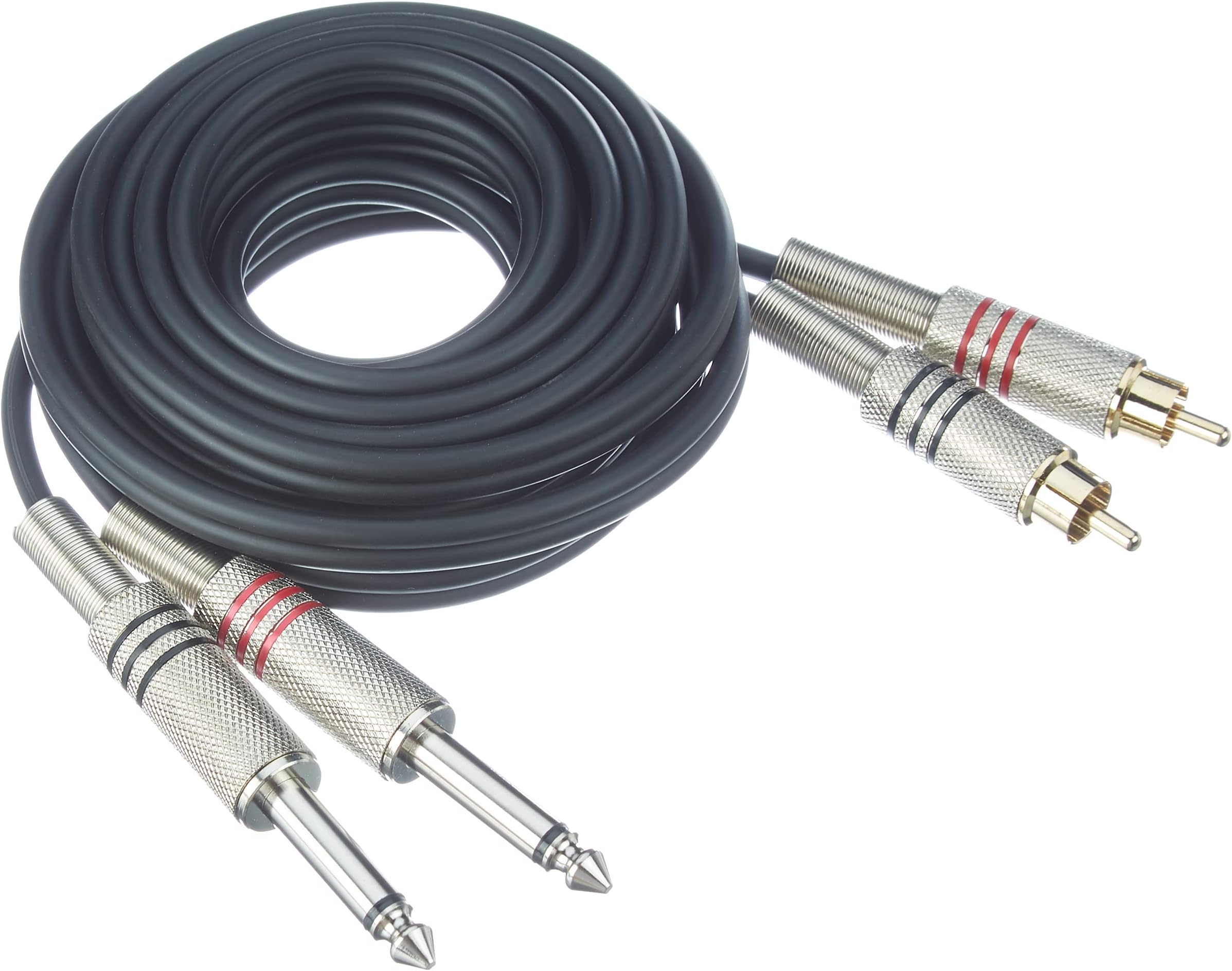Adam Hall Cables 3 STAR TPP 0300 - Câble Audio 2 x Jack 6,35 mm mono ...