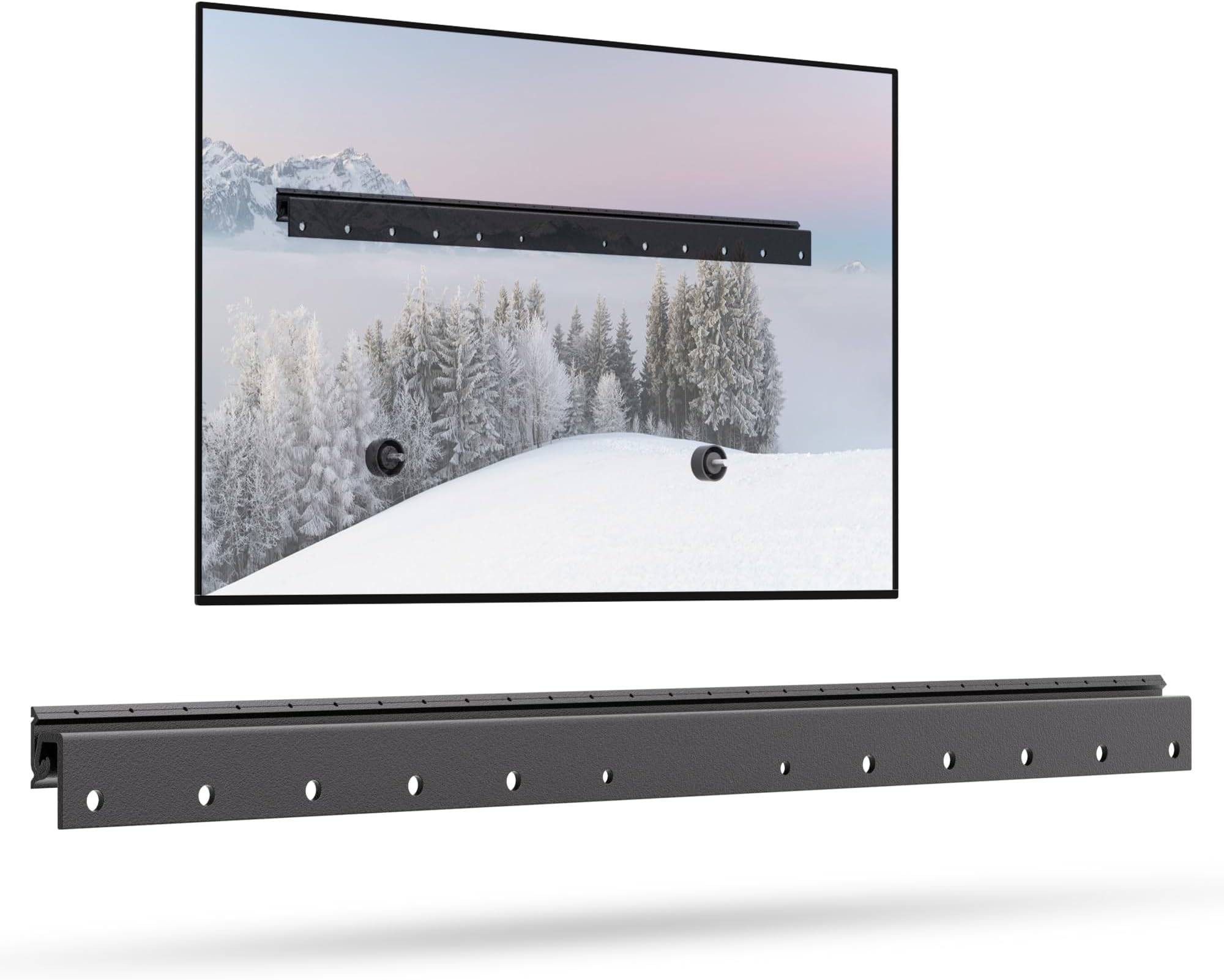 Amazon.com: Ultra Slim Flat TV Wall Mount Bracket for TVs 37-90 inch ...