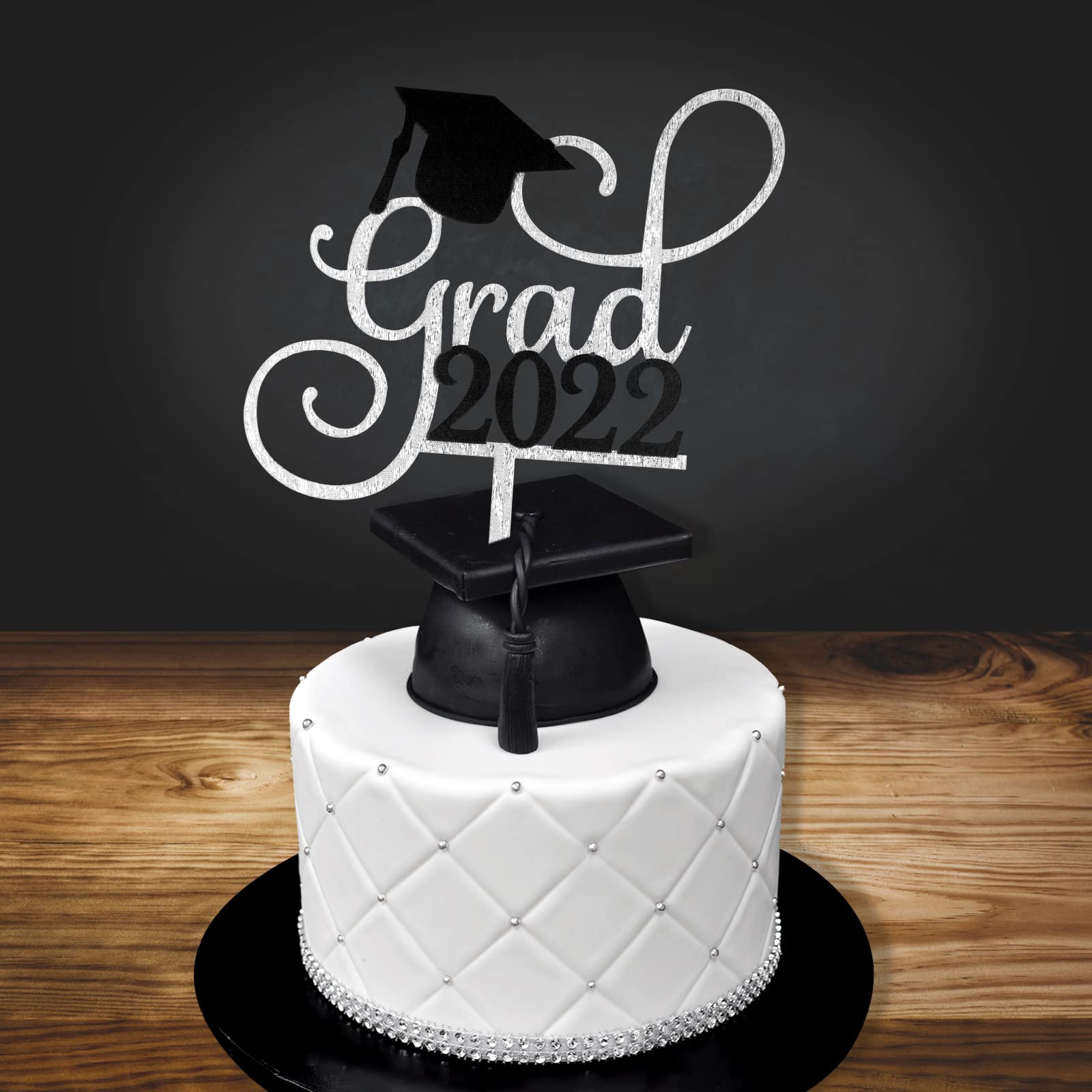 Grad 2022 Cake Topper, Graduation Cake Topper, Class of 2022 Grad Party ...