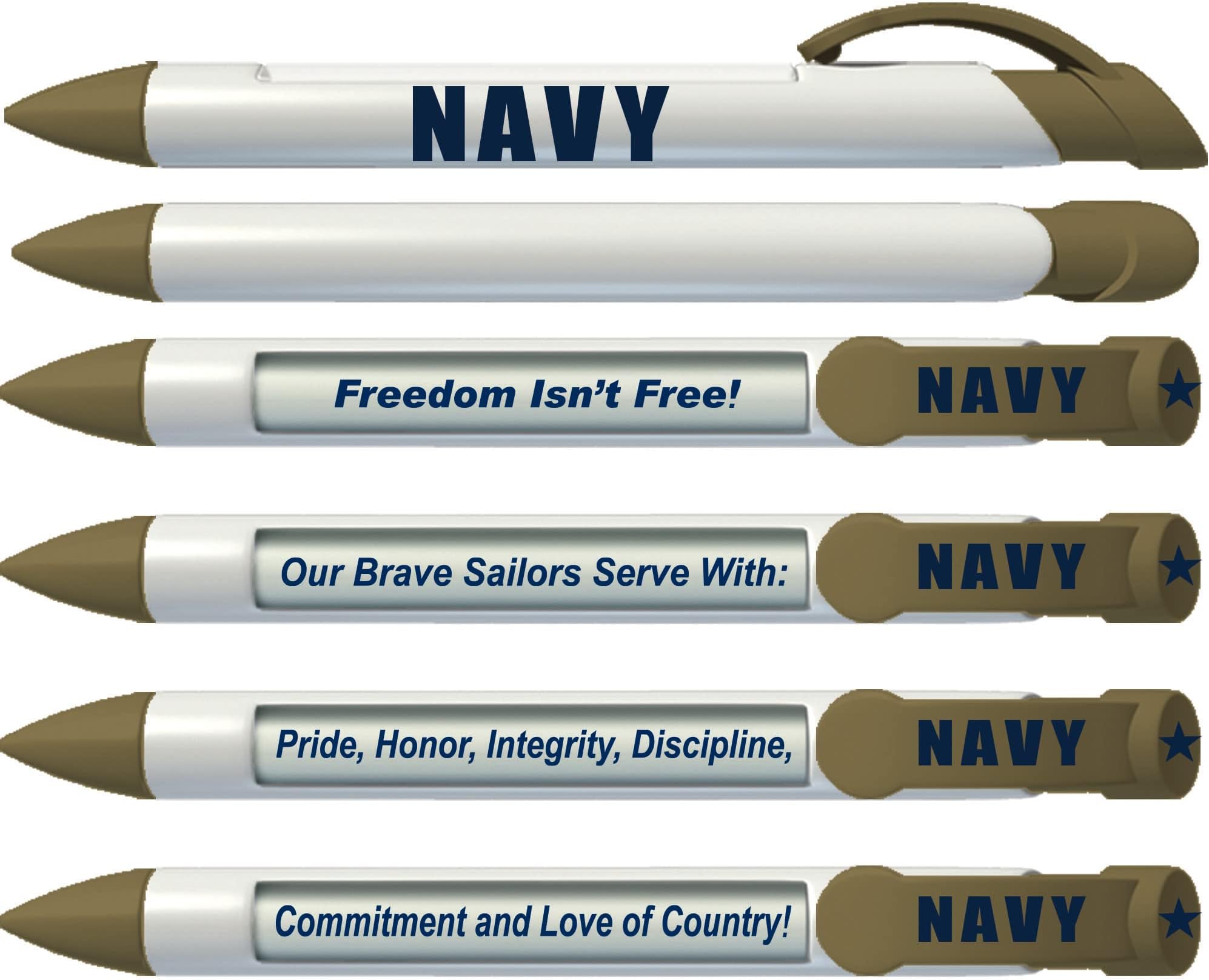 Amazon.com : Greeting Pen Military Pen- Air Force Rotating Message 6 ...