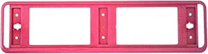 PINK NUMBER PLATE SURROUND : Amazon.co.uk: Automotive