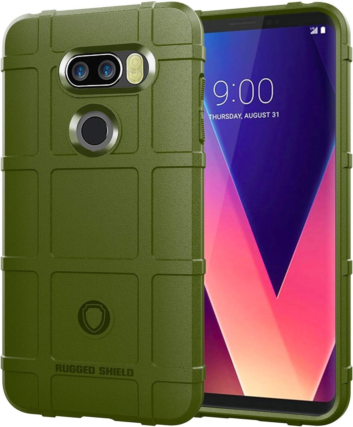 Amazon.com: Phone Case for LG V35 ThinQ V30 Plus with Tempered Glass ...